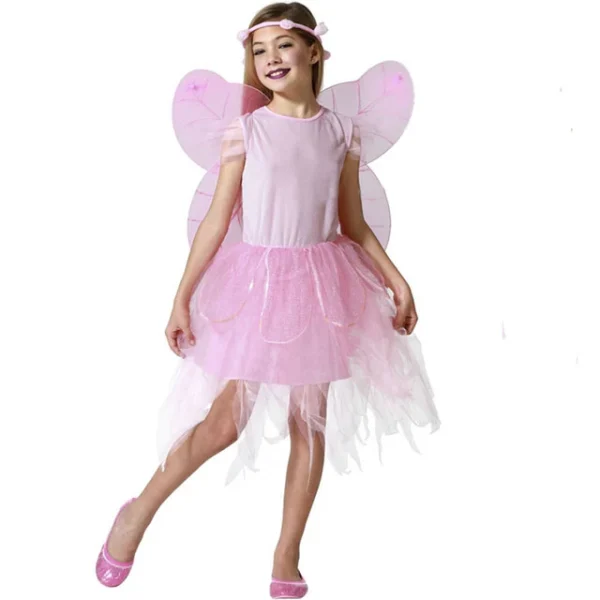 DISFRAZ DE HADA ROSA PARA NIÑA - Disfraceslapinyata